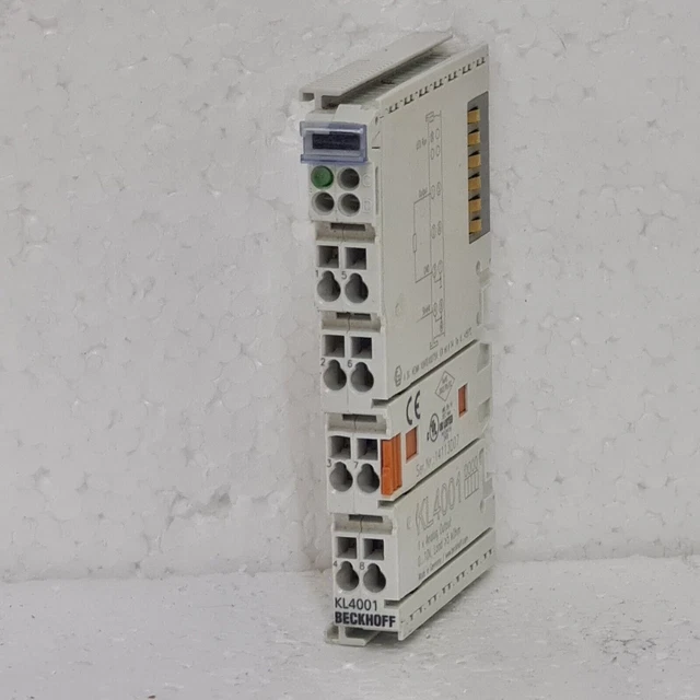 BECKHOFF KL4001 BUS Terminal 1-Channel Analog Output Voltage 0…10 V 12 bit... £76.54 - PicClick UK