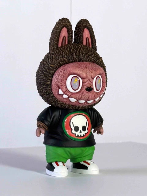 CUSTOM MADE FAN Art LABUBU Figure 3D Printed and hand painted 6 inch ...