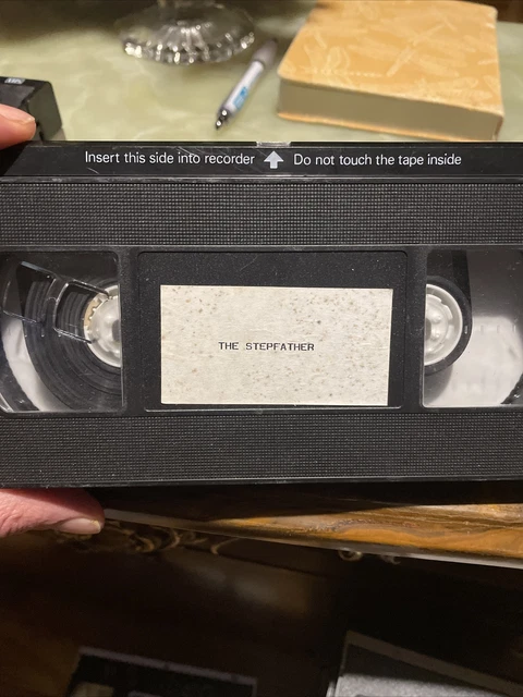 THE STEPFATHER MOULDY Ex Rental Big Box Vhs Tape See Pics Timecode £9. ...