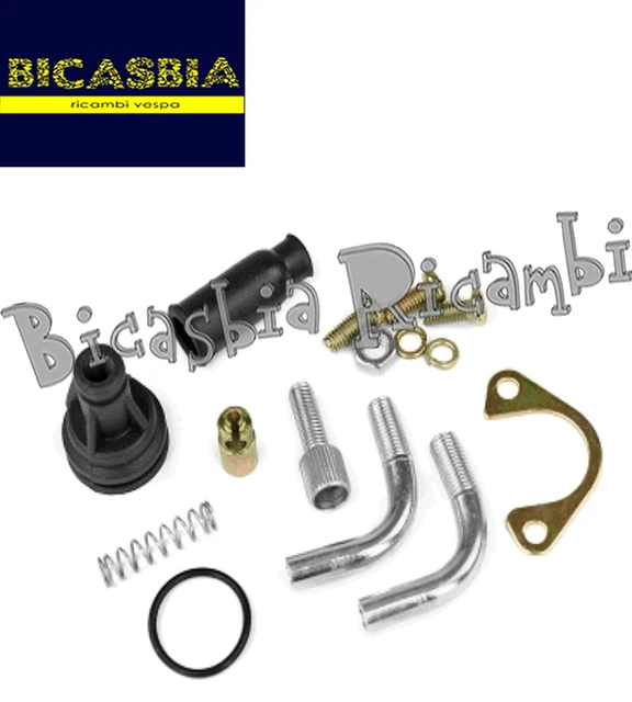 6558 - DÉMARREUR Manuel Pour Carburateur 17,5 PHVA 50 APRILIA PIAGGIO ...