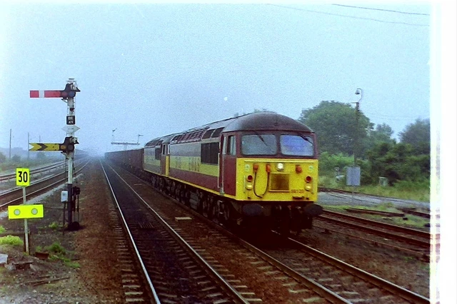 35MM RAILWAY COLOUR Negative 56 120 and 56 088 at Barnetby £1.95 ...
