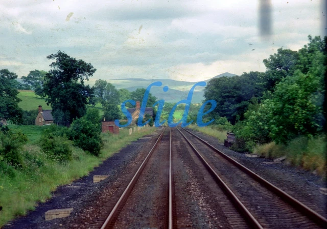 BRITISH RAILWAYS SETTLE Carlisle Track Appleby 1987 Original Slide ...