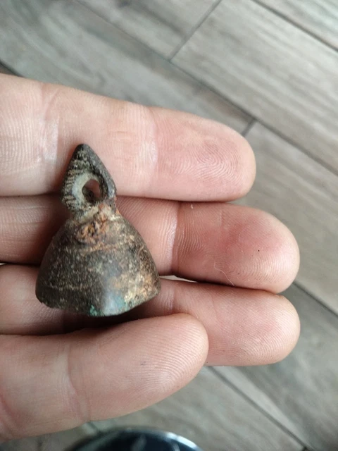 FIBULE ROMAINE BRONZE Art Gallo Romain Antique Clochette Gauloise ...