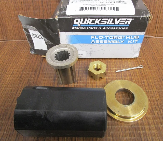 QUICKSILVER 835266Q 1 Flo Torq II Hub Assembly Kit for Evinrude 40-140 ...