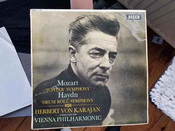 WOLFGANG AMADEUS MOZART Joseph Haydn Herbert von Karajan Conducting Wiener Philh EUR 19,99 ...