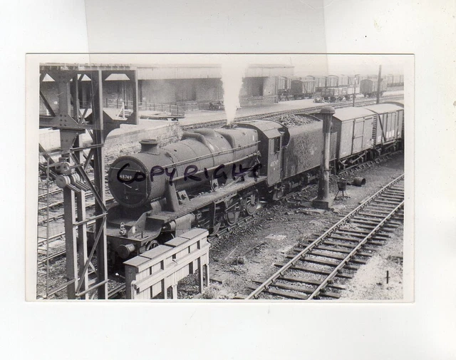 RAIL PHOTO LMS 280 8F 48749 Chester general station Cheshire LNWR GWR £ ...