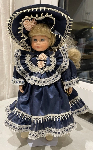 ALBERON ISABEL PORCELAIN doll vintage 1995 13" in box £31.87 - PicClick UK