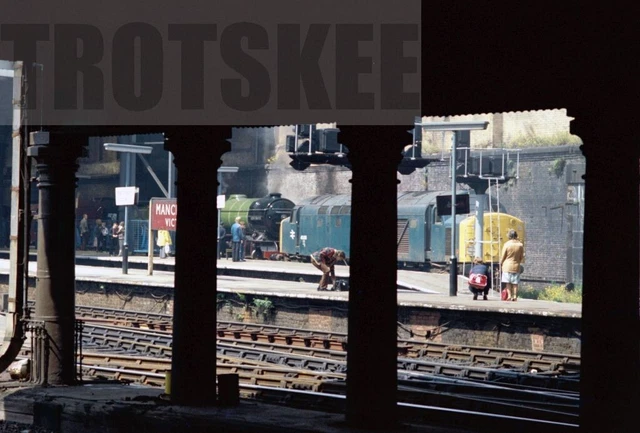 35MM COLOUR NEGATIVE BR British Rail Diesel Loco 40006 Class 40 c1985 £ ...