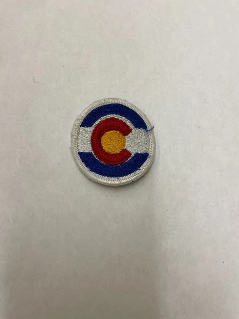 US ARMY SHOULDER color COLORADO NATIONAL GUARD HQ PATCH co color $2.99 ...