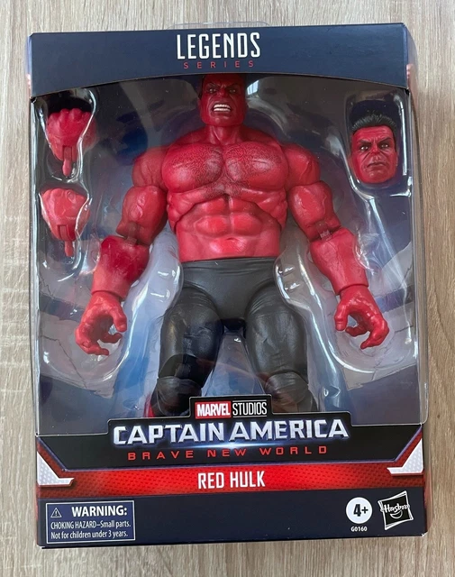 MARVEL LEGENDS CAPTAIN America Brave New World - Figurine Deluxe RED ...