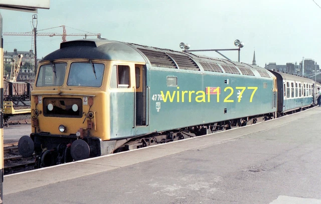 6X4 RAILWAY PHOTOGRAPH Class 47 47702 at Inverness £1.00 - PicClick UK