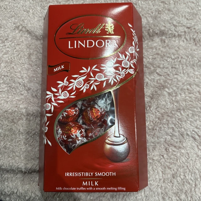 LINDT LINDOR MILK Chocolate Truffles Box Extra Large 600g in date new ...