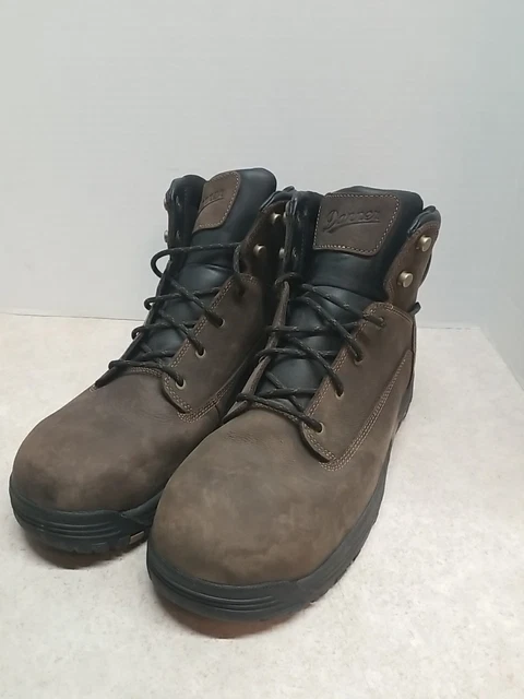 DANNER MEN'S CALIPER Brown 6 Inch Lace Up Round Toe, Boots 19453 US ...