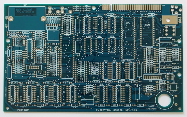 ZX SPECTRUM ISSUE 3B replica reproduced PCB £19.19 - PicClick UK