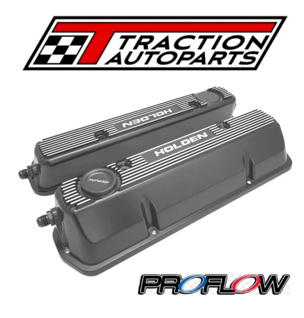 ALUMINIUM VALVE COVERS, For Holden Commodore V8, VN-VT, OE Style, Cast ...