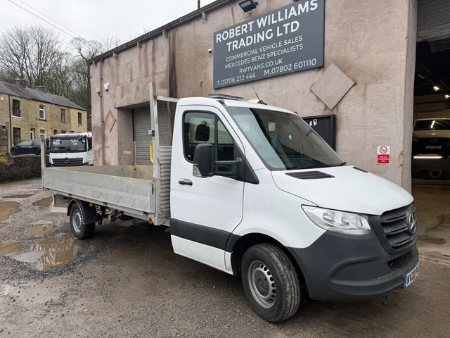 MERCEDES BENZ SPRINTER LWB 20 reg drop side £17,000.00 - PicClick UK