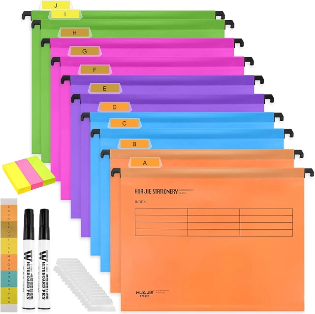 A4 SUSPENSION FILES for Filing Cabinet Suspension Files Hanging Filing ...