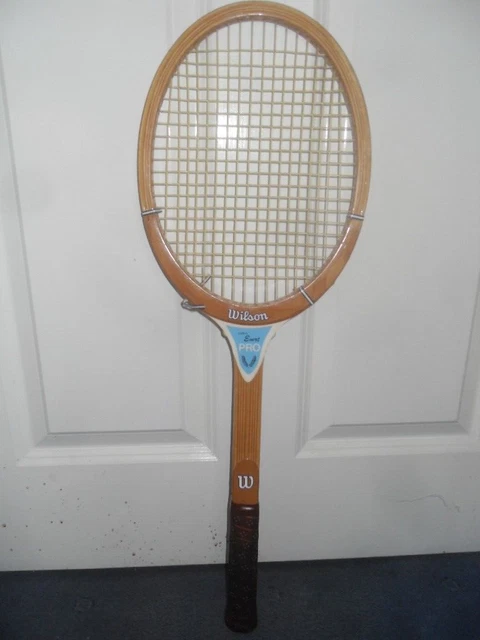 VINTAGE WILSON CHRIS EVERT Pro Wooden Tennis Racket 1970’s Excellent ...