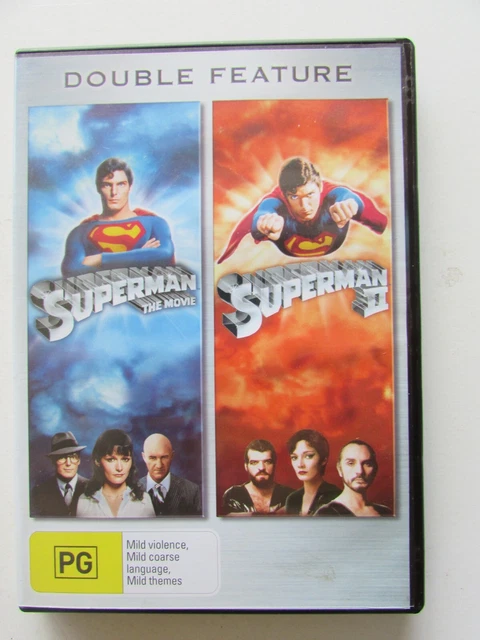 SUPERMAN THE MOVIE & Superman II (2) Double Feature (DC Comics) - DVD ...