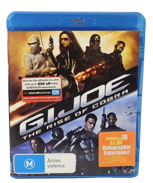 G.I. JOE - The Rise of Cobra (Blu-ray, 2009) - Region Free $8.95 ...