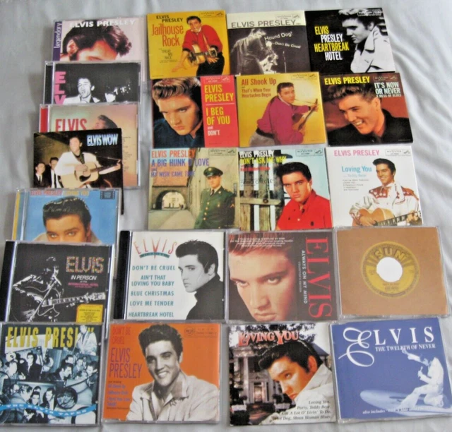 ELVIS PRESLEY - Cd Maxi Singles/Albums/Interviews (24 X Discs) EUR 29 ...