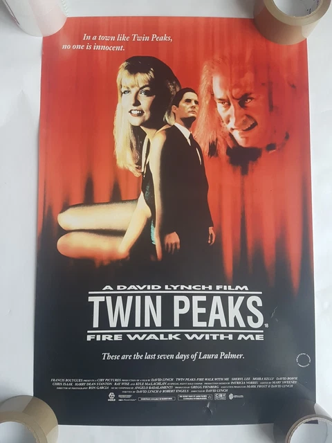 TWIN PEAKS: FIRE Walk With Me Poster David Lynch £20.00 - PicClick UK