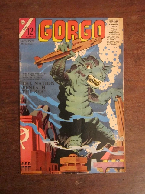 GORGO #21 - 1964 - Charlton âge d'argent - monstre de film MGM EUR 9,18 ...
