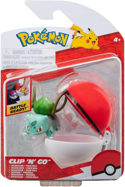 POKÉMON - CLIP N Go - Bulbasaur & Pokè Ball EUR 20,00 - PicClick IT