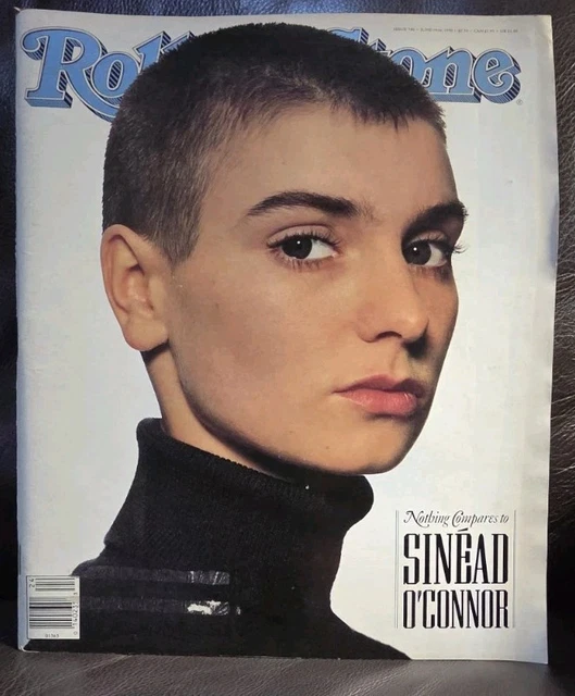 SINEAD OCONNOR ROLLING Stone Magazine Issue #580 June 14 1990 The ...