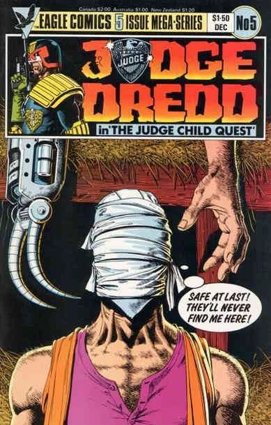 JUDGE CHILD #1 FN; Eagle | Judge Dredd - Brian Bolland - w/Bag+Board £2 ...