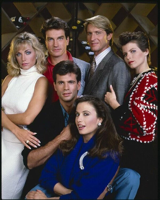 FALCON CREST LORENZO Lamas Ana Alicia Brett Cullen Dana Sparks 5x4 ...