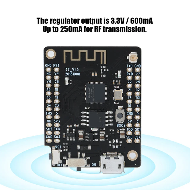 Ttgo Mini32 V2 0 13 520kb Internal Sram Esp32 Wifi Bt Module