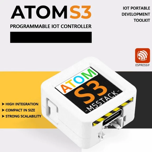 M5STACK ATOMS3 ESP32-S3 Master Programmable Controller Embedded IoT ...