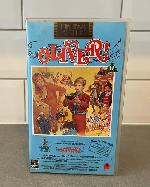 OLIVER CINEMA CLUB VHS Video Tape Columbia Pictures 1990 Packaging ...