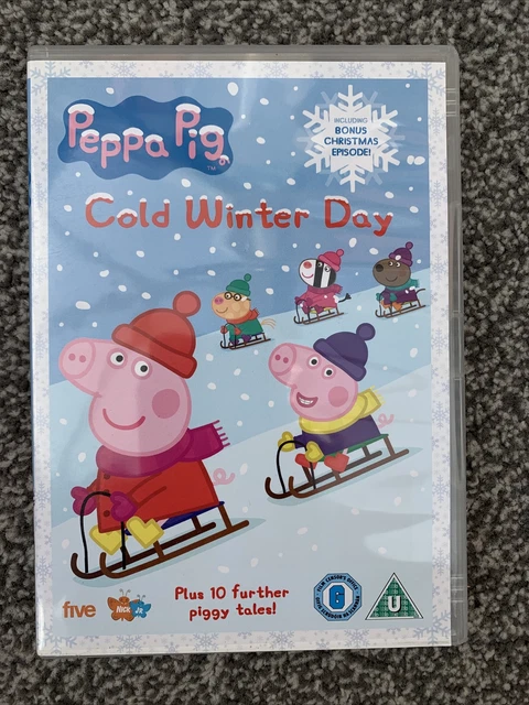 PEPPA PIG - Cold Winter Day DVD Plus 10 Further Piggy Tales £1.29 ...