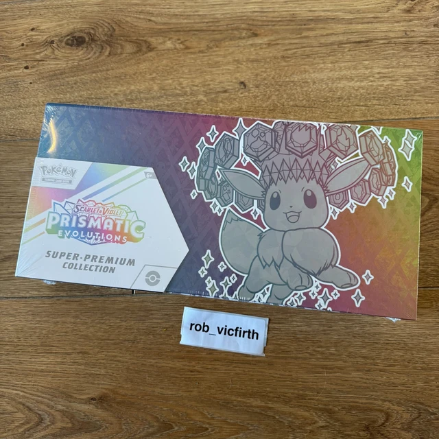 POKEMON PRISMATIC EVOLUTIONS UPC Ultra Premium Collection Box Sealed £ ...