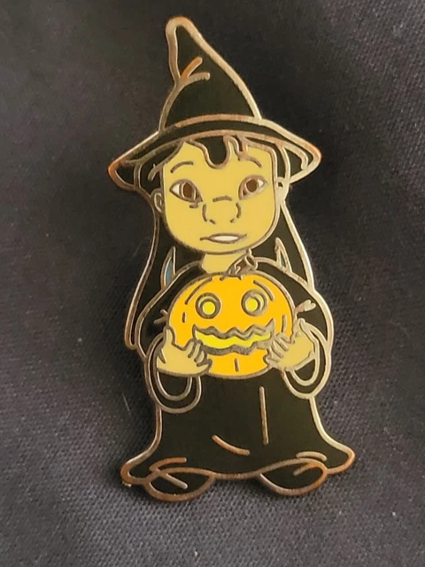 LILO & STITCH Halloween Lilo as Witch jack-o-lantern Disney Authentic ...