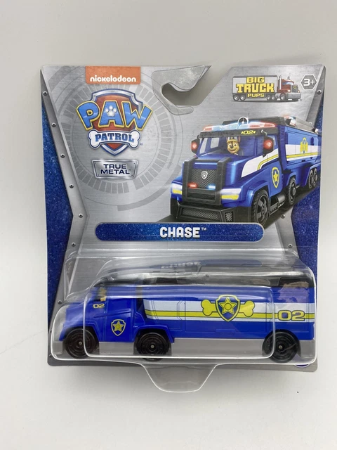 PAW PATROL -BIG TRUCK PUPS- Chase Big Rig True Metal Vehicle 2022 £14. ...