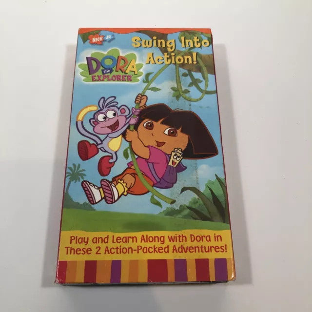 Dora The Eplorer Swing Into Action Vhs Used Vcr Video Tape Movie Eur 656 Picclick De