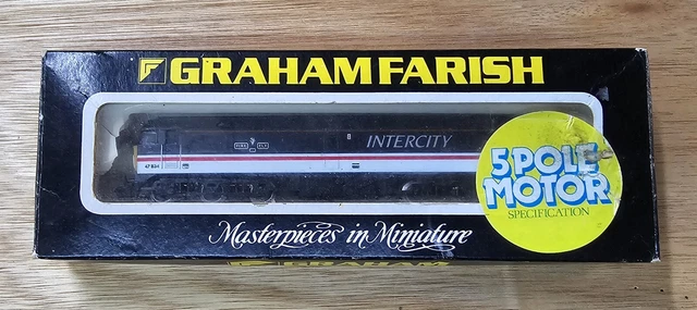 FARISH (8028) CLASS 47 47834 "Fire Fly" in InterCity Swallow Livery £80 ...