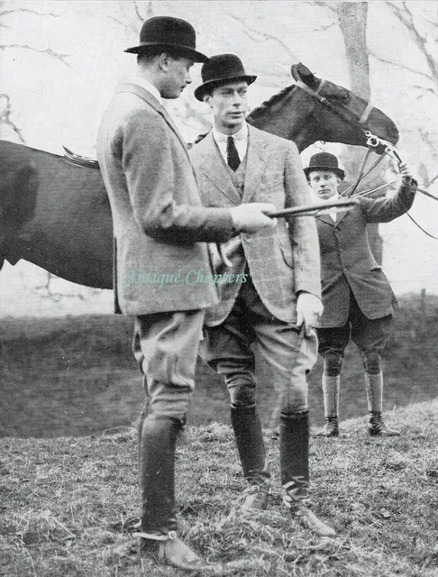 PRINCE HENRY DUKE of York Tring Farmers Draghounds Eaton Bray 1925 ...