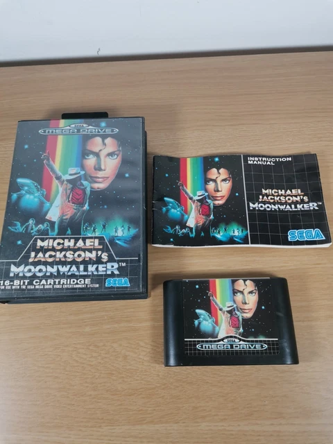 MICHAEL JACKSON’S MOONWALKER Sega Mega Drive Complete With Manual £74. ...