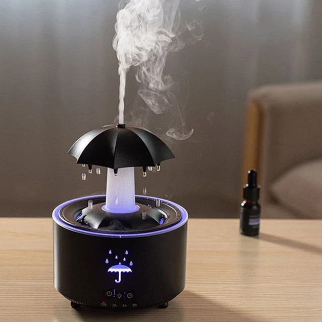 AUTO-ROTATION DEVICE 7 Colors Air Diffuser Adjustable Rain Modes ...