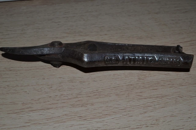 TRÈS BEAU SÉCATEUR ancien "U.S. ATMIC SHEAR" équipé d'un coupe fil EUR ...