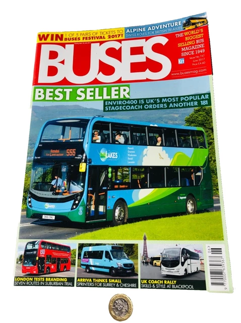 MAGAZINE BUSES FOCUS Bus Mag June 2017 ra £6.30 - PicClick UK
