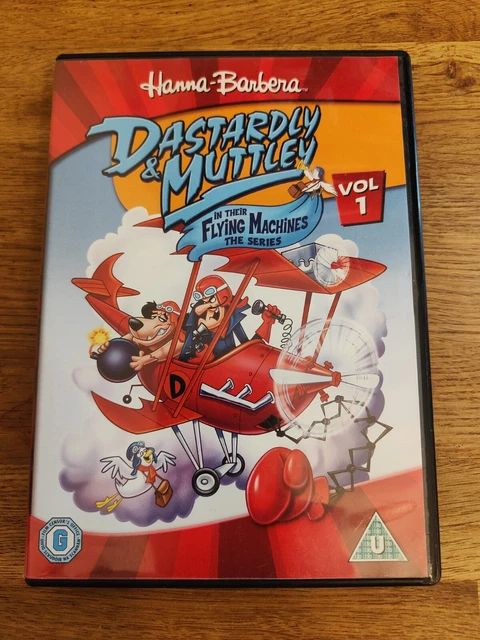 DVD - DASTARDLY & Muttley Vol 1 Classic Hanna-Barbera Collection PAL ...