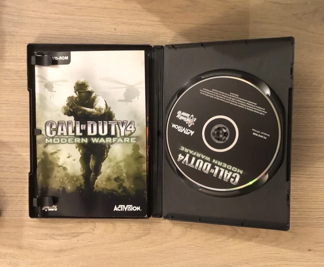 JEU PC DVD-ROM Call Of Duty 4 Modern Warfare Complet Avec Notice EUR 5 ...