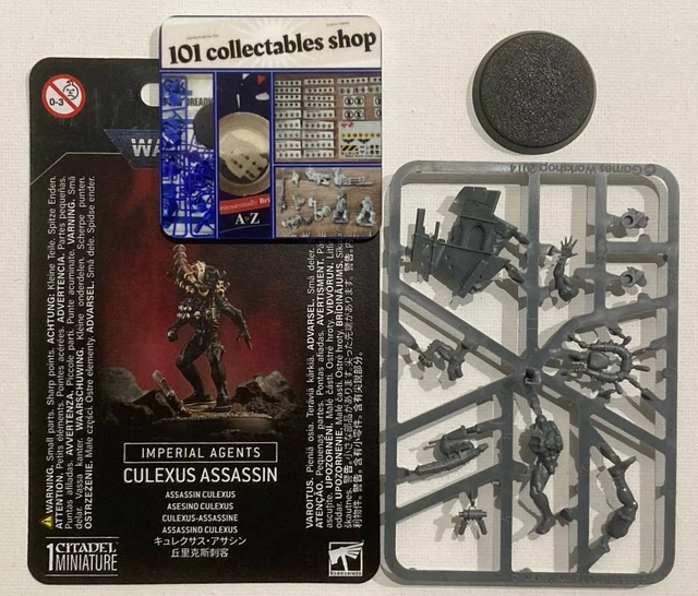WARHAMMER 40K CULEXUS Assassin new on sprue £17.44 - PicClick UK