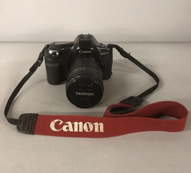 CANON EOS-1 35MM Film Camera Tamron AF Aspherical LD 28-200mm Lens ...