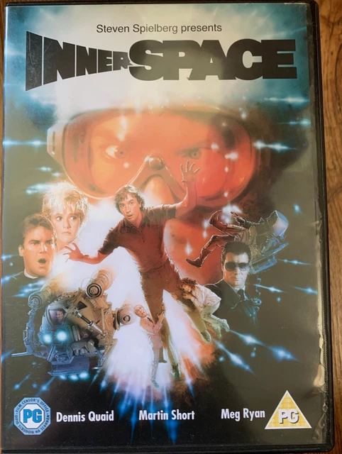 INNERSPACE DVD 1987 Sci-Fi Comedy Movie Classic w/ Dennis Quaid + Meg ...